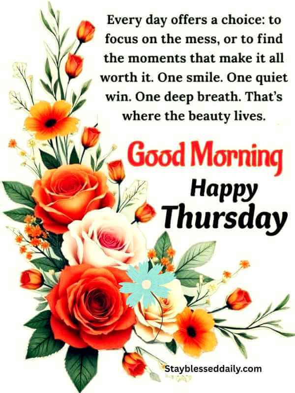 120+ Happy Thursday Blessings Images, Quotes and Prayers